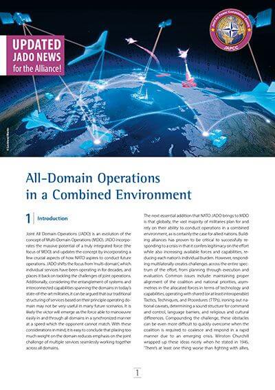 All-Domain Operations in a Combined Environment - Joint Air Power ...