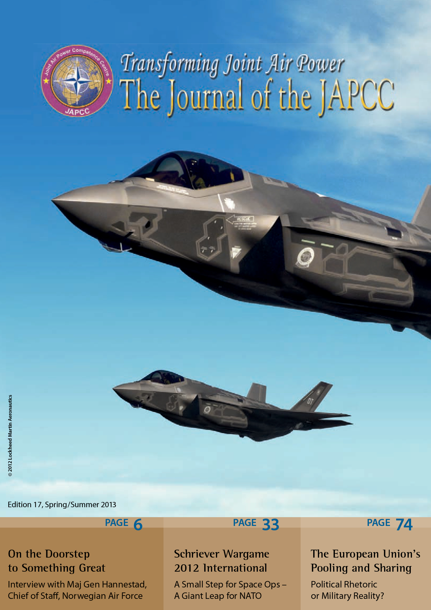 Journal Edition 17 - Joint Air Power Competence Centre